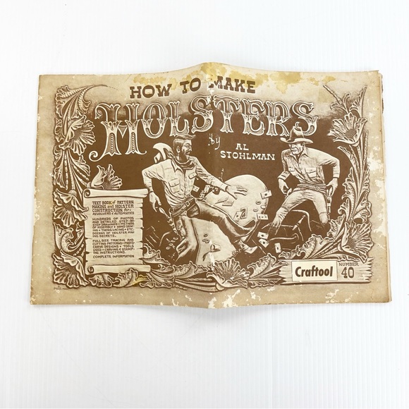 Craftool | Other | Vintage Craftool Al Stohlman How To Make Holsters ...